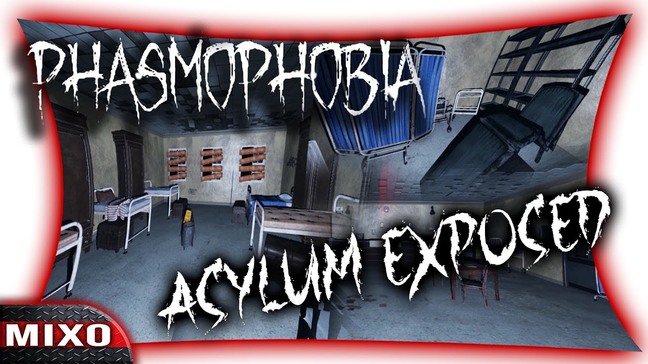 Phasmophobia Virtual Tour Asylum Fully Lit Easy To See Map Level Design ...