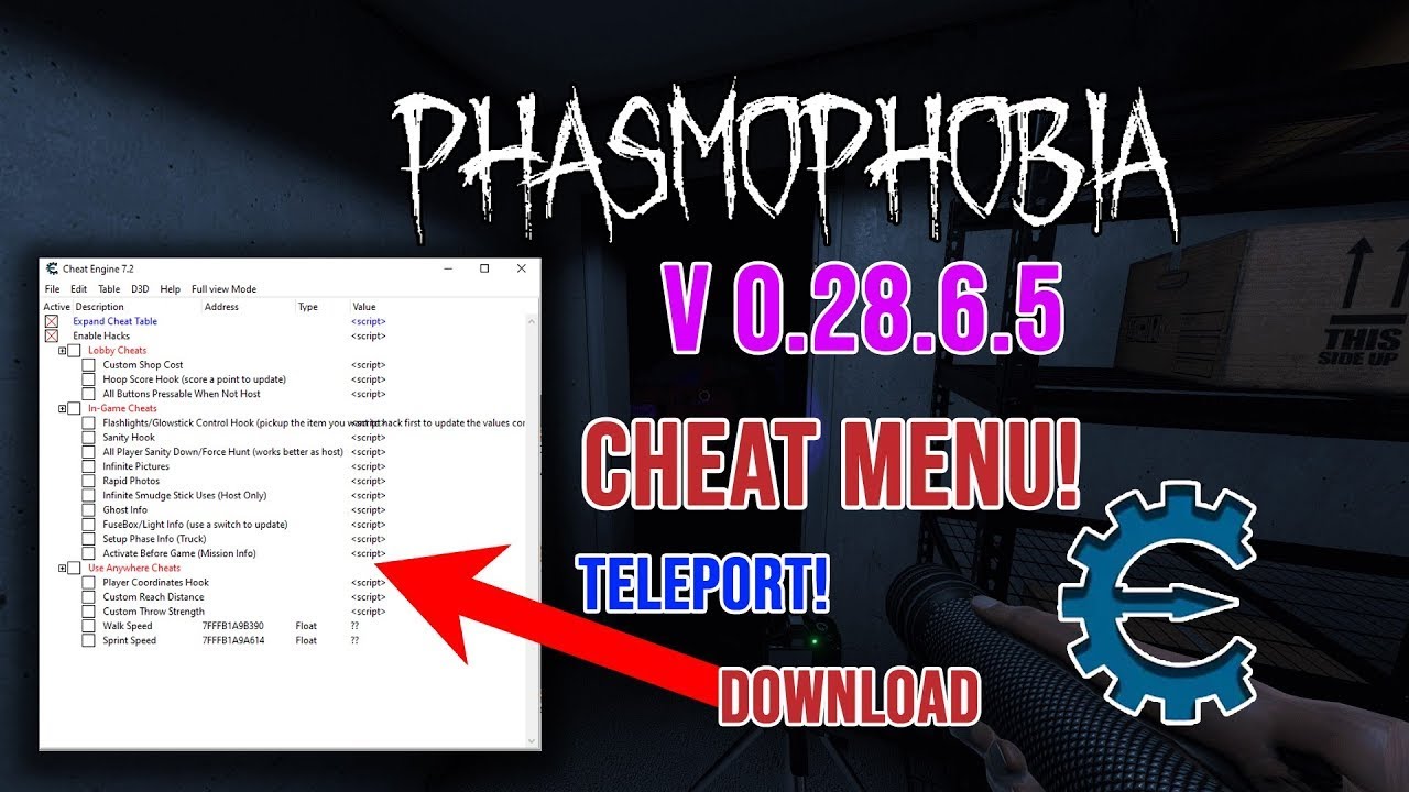 Download Phasmophobia Cheats Fly And Troll Menu And Esp And More Updated