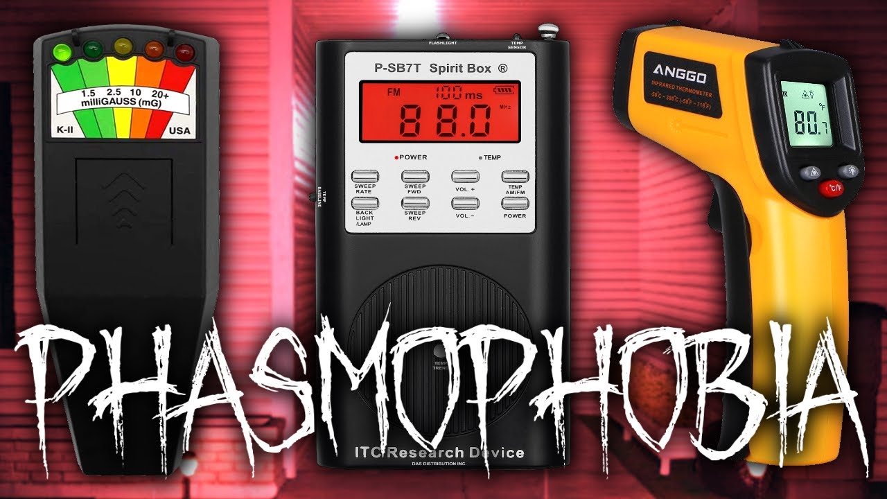 Using REAL LIFE TOOLS ONLY in Phasmophobia - Phasmophobia videos